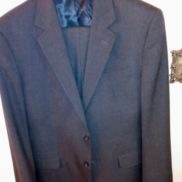Jos. A. Bank | Suits & Blazers | Mens Solid Charcoal Gray Joseph A Banks Suit | Poshmark
